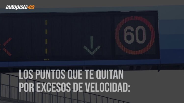 Tabla de multas y puntos por sobrepasar la velocidad permitida - Decide ...