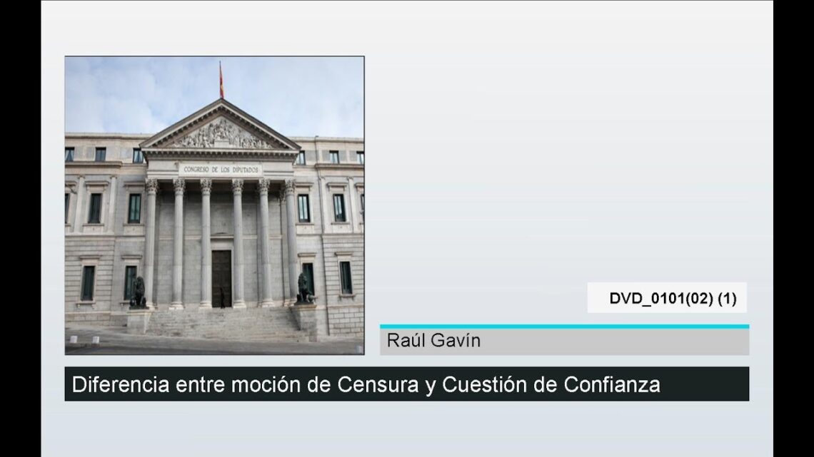 Comparación entre moción de censura y cuestión de confianza - Decide Burgos