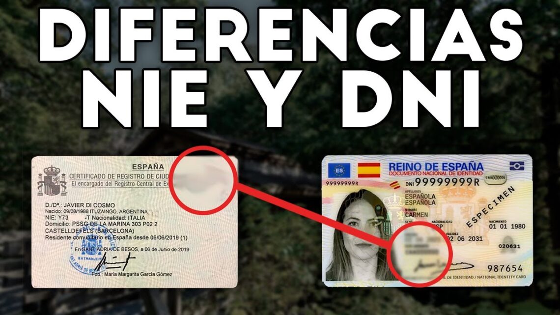 Diferencias entre el nif y el nie - Decide Burgos